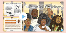 UKS2 Influential Musicians Differentiated Reading Comprehension