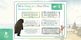 'We're Going on a Bear Hunt' Reading Comprehension Mat