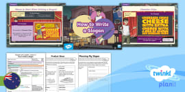 Persuasive Writing: What Are Slogans & Jingles Lesson