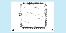 FREE! - Square Colouring Sheet | Colouring Sheets - Twinkl