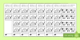 Ficha de emparejar mayúscula y miniscula Ficha de actividad-Spanish