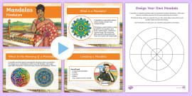 Mandala Symmetry Activity Sheet (teacher made)