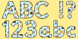 Sound Display Lettering