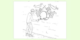 FREE! - Printable Colouring Pages of Jeremiah – Twinkl Resources