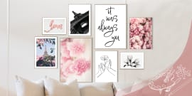 Sea Ocean Navy Blue Wall Art Gallery Collection Posters Pack