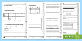 Year 5 Length Assessment Sheet (teacher made) - Twinkl