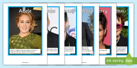 Famous Neurodiverse People Posters | Special Ed Resource