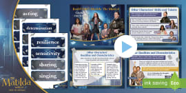 FREE! - Matilda The Musical Celebrating Strengths Discussion Cards