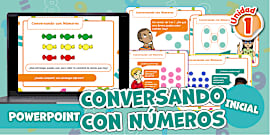 PowerPoint | Números | Subitización | 1° Básico | matemática