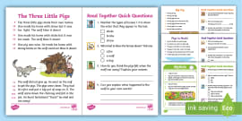 The Three Little Pigs Storyboard Template - 3 Little Pigs