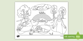 Calm Affirmations Mindfulness Colouring,calm colouring