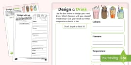 Design a Smoothie Activity (teacher made) - Twinkl
