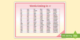 Words Ending in -ase Word Mat (teacher made) - Twinkl
