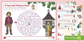 Tutankhamun Maze Activity (Teacher-Made) - Twinkl