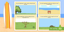 Backyard Habitat Playdough Mats (Teacher-Made)