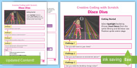 Scratch Interface Worksheet | Twinkl Computing