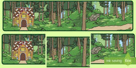 Hansel and Gretel Stick Puppets (teacher made)