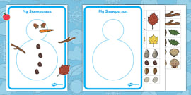 Snowman Cutting Activity | Twinkl Primary Resources