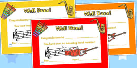 👉 MTC Certificate (teacher made) - Twinkl