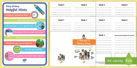 KS1 Perseverance Diary Template (teacher made)