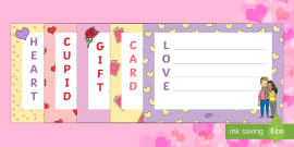 Valentine Acrostic Poem - Valentine's Day Poem - Twinkl