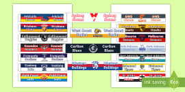 AFL Colouring Pages - colour in, AFL