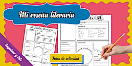 Ficha de actividad: Mi primera reseña de libro