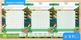 👉 Dinosaur Ten-Frame (teacher made) - Twinkl