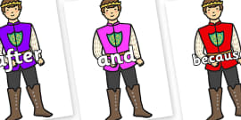 Sleeping Beauty Word Mat (teacher made) - Twinkl