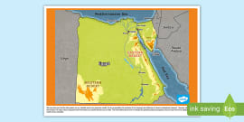 KS2 Map of India - Twinkl - Geography (teacher made)