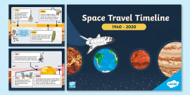 Space Exploration Timeline Cards