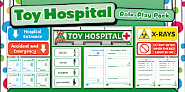 Hospital Role-Play Printables | Resource Pack | Early Years