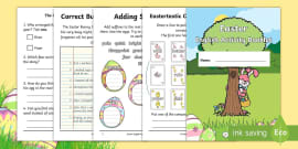 Easter Themed Maths Activity Book - KS1 - Primary Resource