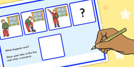 FREE! - Weather and Seasons Rain Word Mat (teacher made)