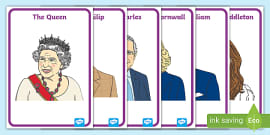 Royal Family Topic Cards (teacher made)