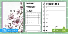 My 2022 Planner perfect for teachers, TAs and support staff