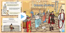 Roman Mosaic Art for Kids - Lesson Teaching Pack PowerPoint