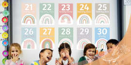 Spanish Numbers 21-31 Posters - Twinkl