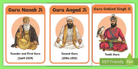 All About the 10 Sikh Gurus PPT (teacher made) - Twinkl