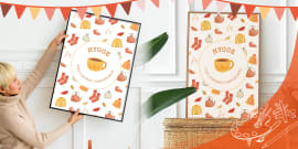 A Calm and Cosy Autumn Day Inspirational Poster - Twinkl