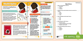 Olaudah Equiano Word Mat