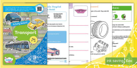 Transport Reading Comprehension Activity – Teacher-Made