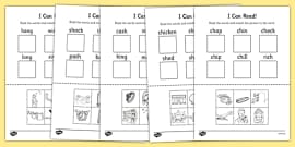 Phase 3 Captions And Pictures Matching Cards - word cards