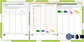 Dinosaur Bar Graph Activity