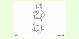 FREE! - Worried Child Colouring Sheet (teacher made)
