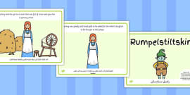 Rumpelstiltskin Story Sequencing (A4) (teacher made)