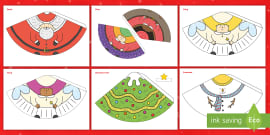 Nativity Cone People - Nativity Craft Ideas for Children