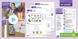 French Phonics: Flashcards Pack (teacher made) - Twinkl