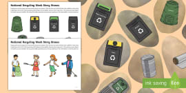 Recycling Word Mat (teacher made)