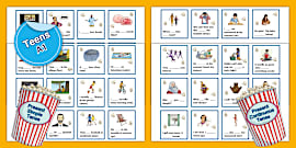 ESL Present Continuous Board Game for Teens (teacher made)